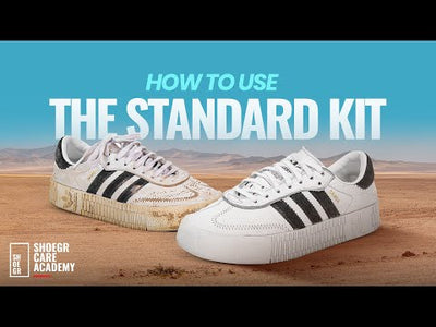 SHOEGR Standard Shoe Cleaning Combo - Standard Kit With Wipes